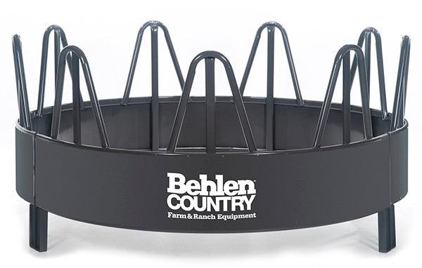 Behlen 26121157 Horse-Safe Round Bale Feeder – Tombstone Open Top 8 ...