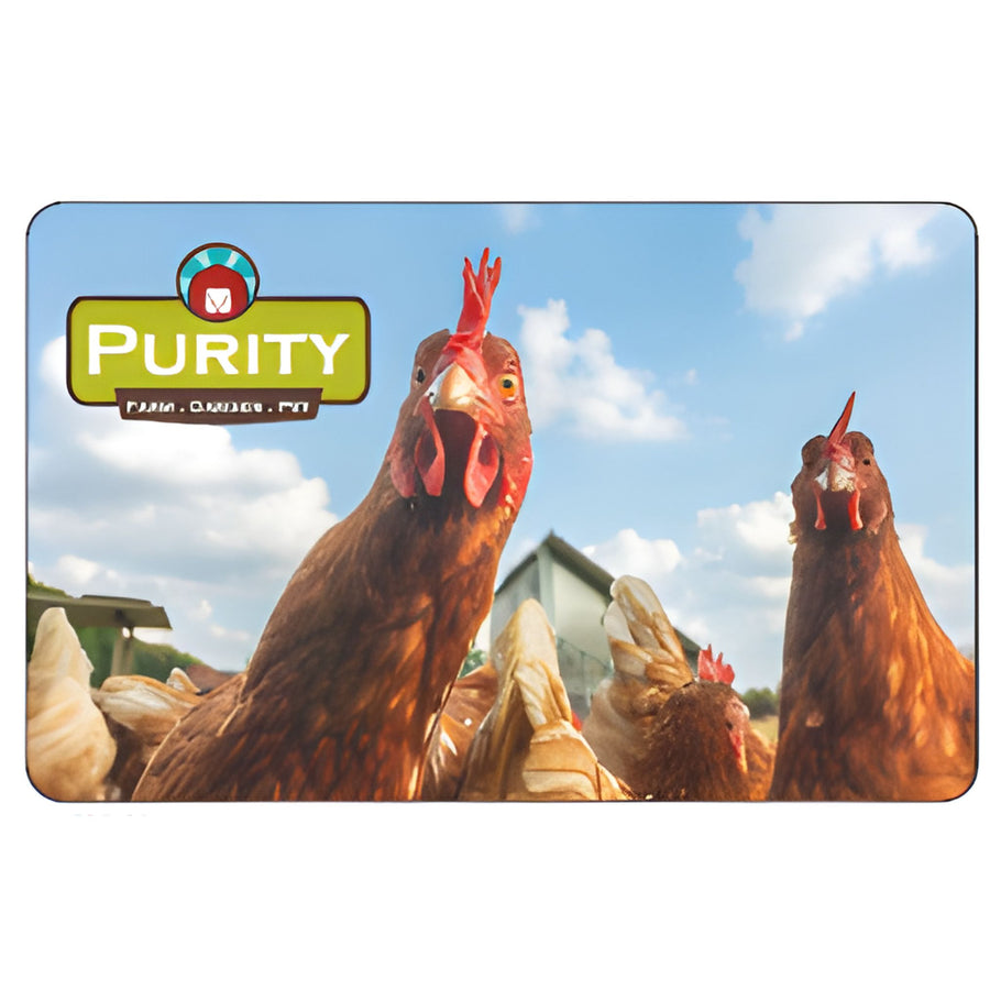 $50 Prepaid Gift Card – Purity Feed