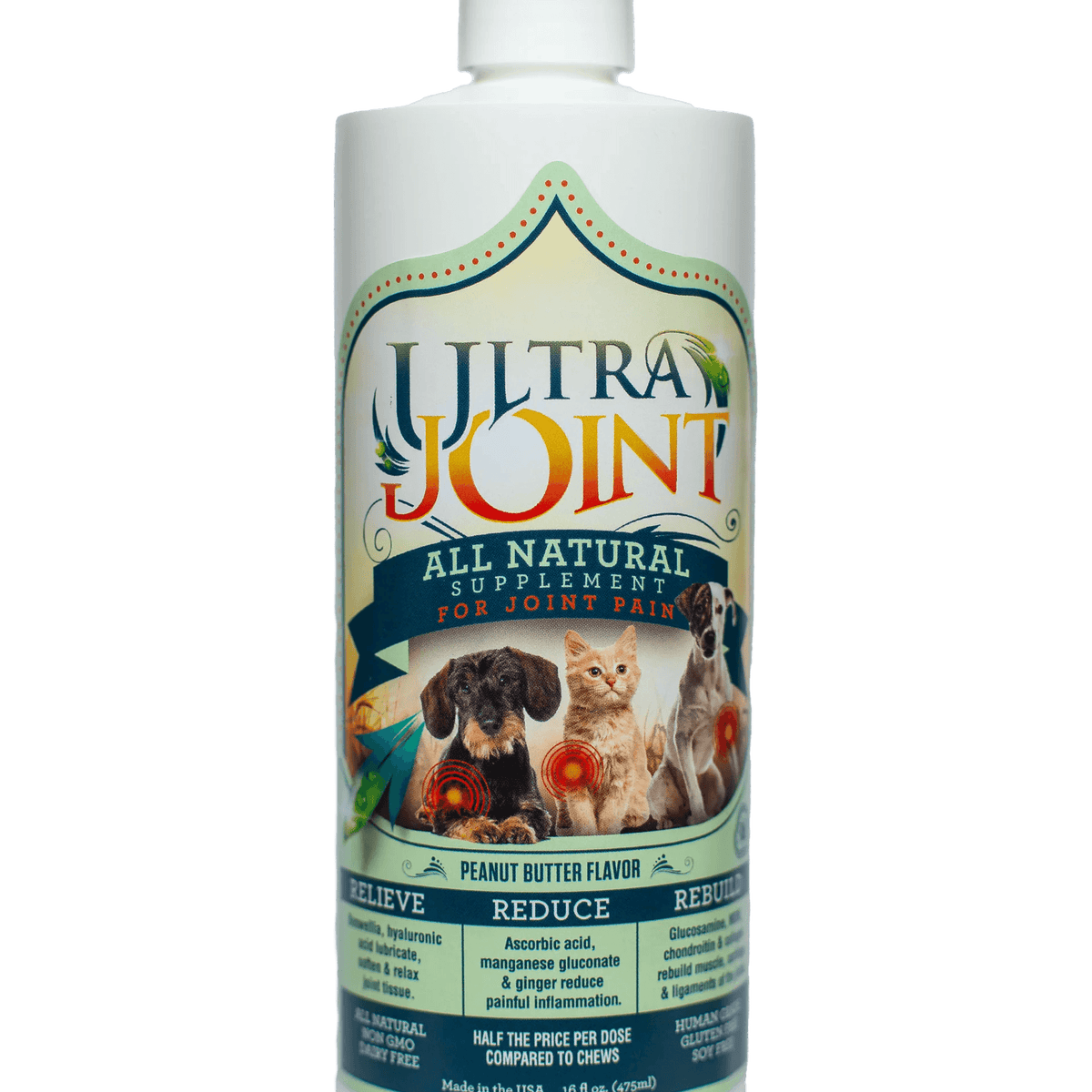 Ultra Joint All-Natural Supplement for Dogs and Cats 32 oz. – Purity Feed