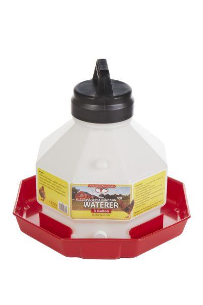Little Giant 3 Gallon Plastic Poultry Waterer – Purity Feed