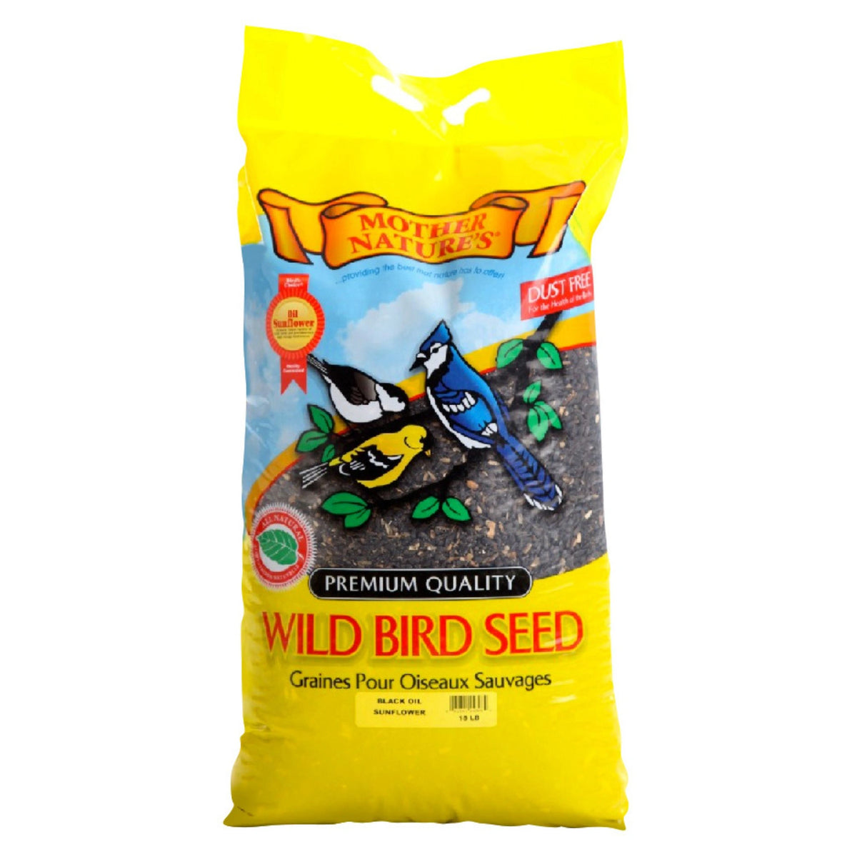 Bird Seed | 16kg Black Oil Sunflower | Mother Nature's – Purity Feed