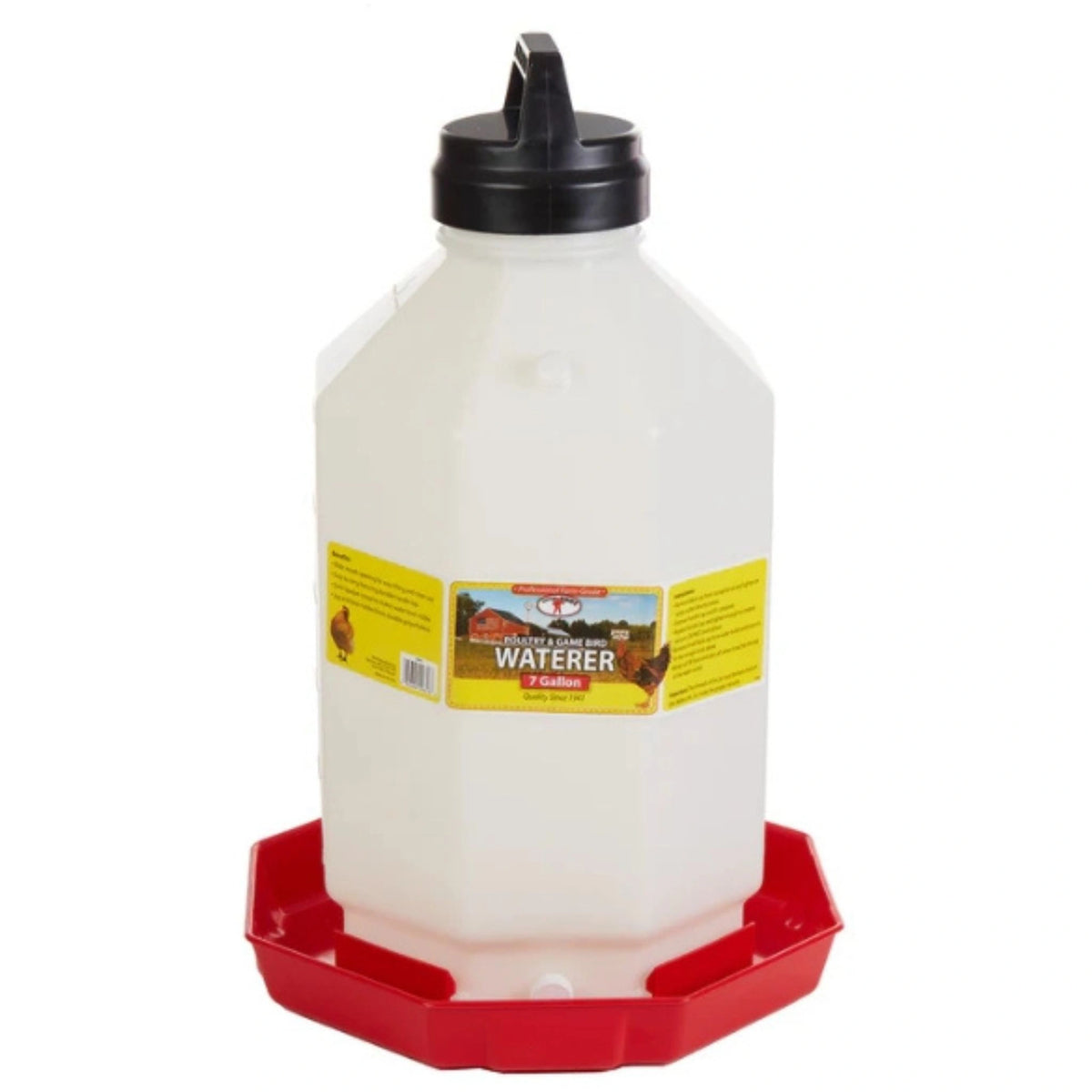 Chicken Waterer | 7 Gallon Plastic Poultry Waterer | Little Giant ...