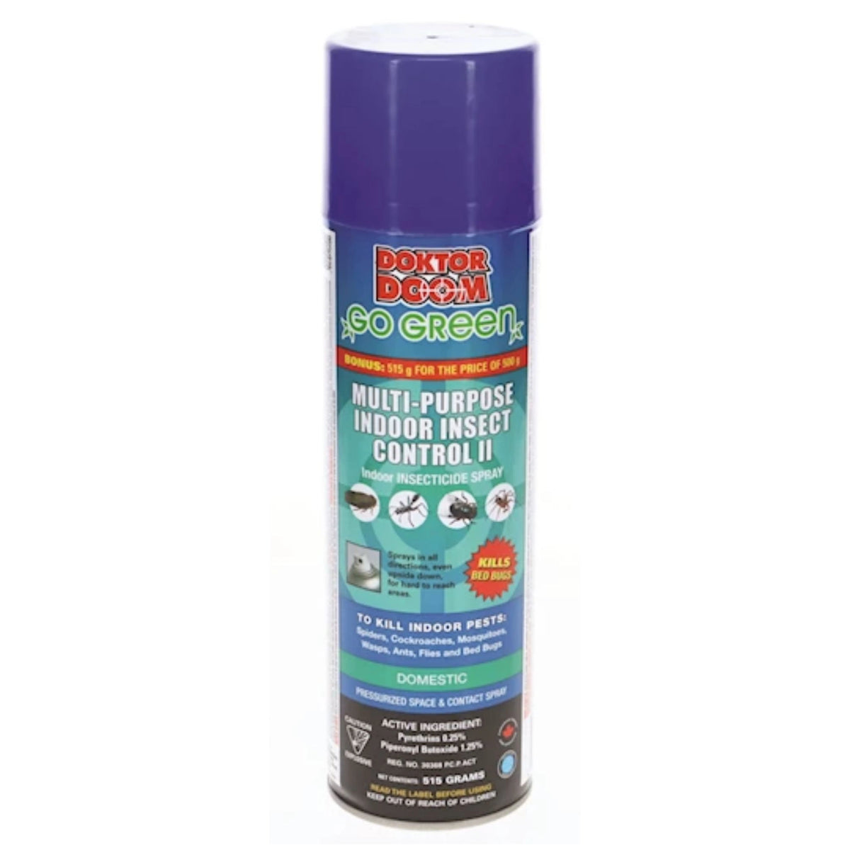 Doktor Doom | Go Green | Multipurpose | Indoor Insect Control | 500g ...