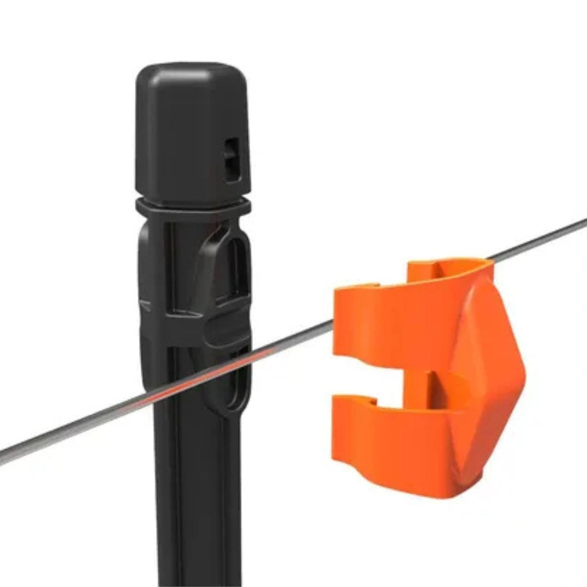 Electric Fence Insulators | Insulated Line | Post Clip | Pack of 20 ...