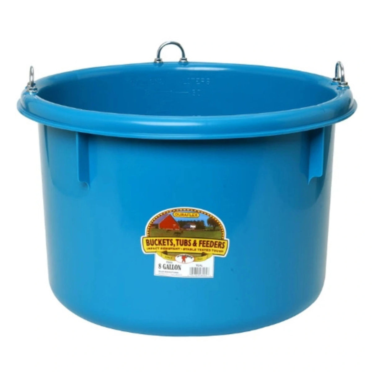 Feeders | 8 Gallon Plastic Round Feeder | Little Giant – Purity Feed