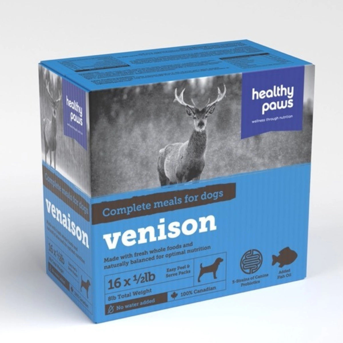 Healthy Paws | Canine Complete | Venison Raw Dog Food – Purity Feed