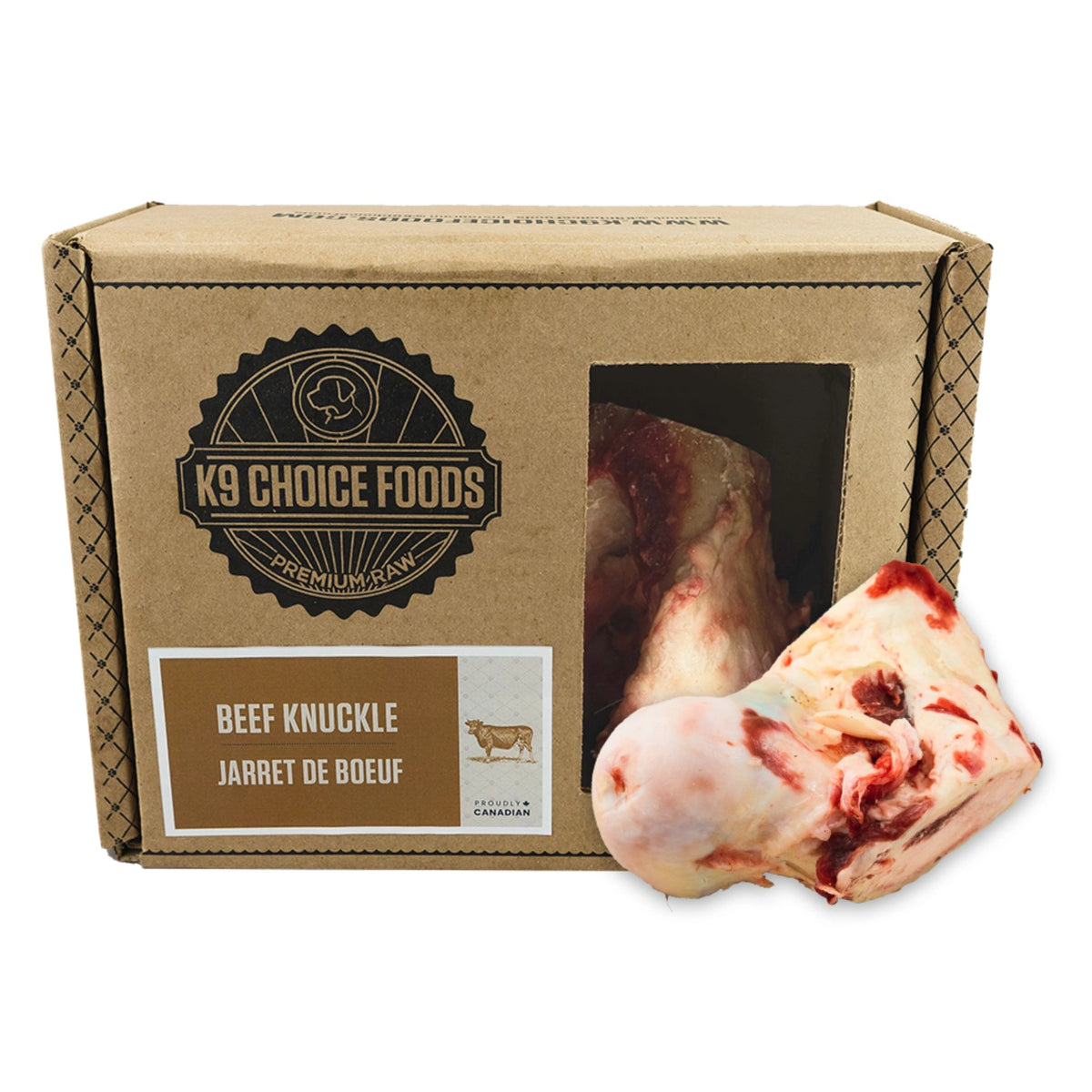 K9 Choice | Frozen | Beef Knuckle Bones Dog Chew – Purity Feed