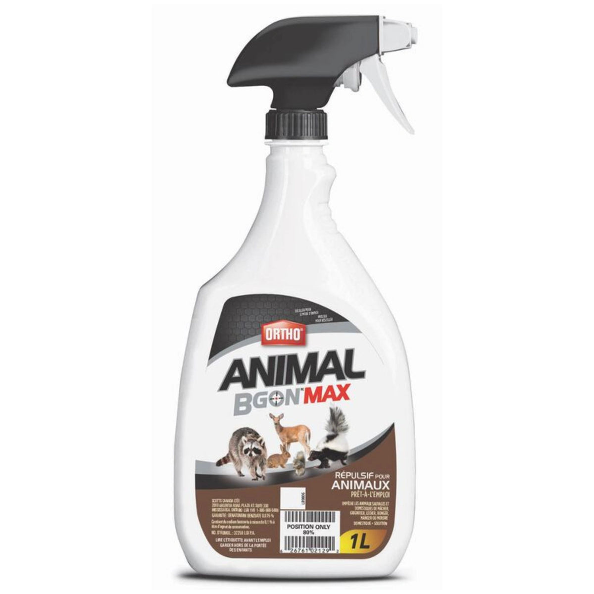 Ortho | Animal B Gon MAX | Ready-To-Use | 1L | Animal Repellent ...