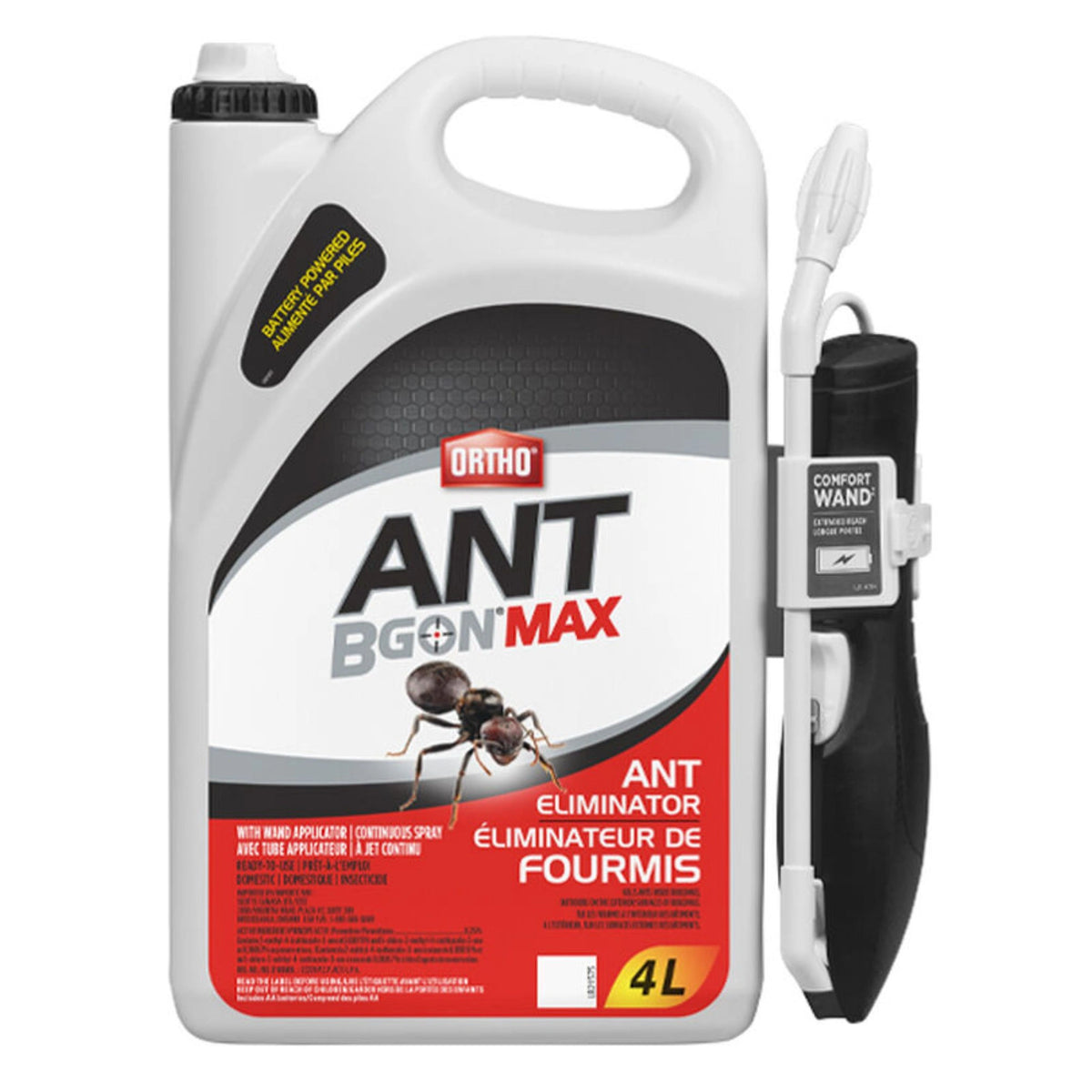 Ortho | Ant B Gon MAX | Ant Eliminator | Ready-To-Use | 4L with Wand ...