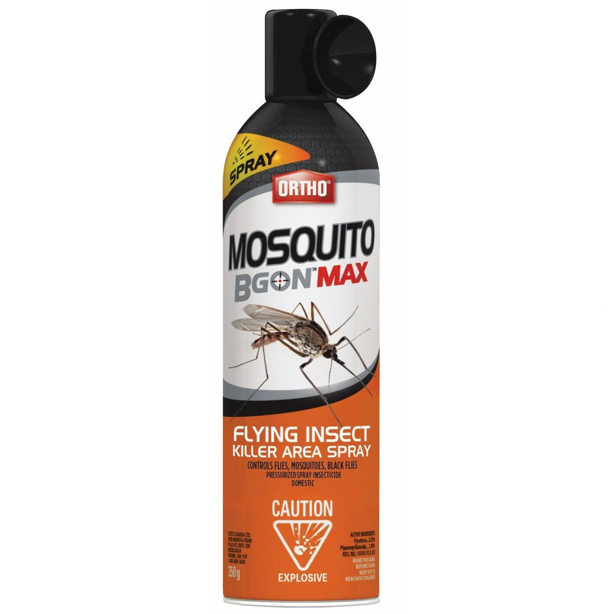 Ortho | Mosquito B Gon Max | Flying Insect Killer | Area Spray | 350g ...