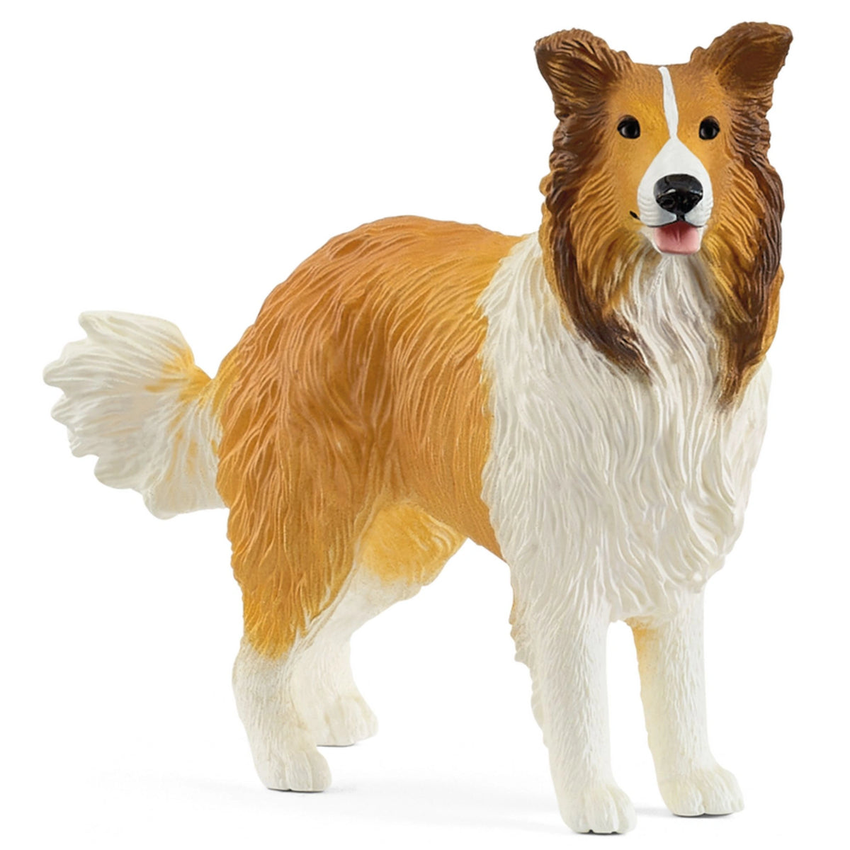 Schleich | Farm World | Collie | White and Brown Coat | Farm Animal To ...