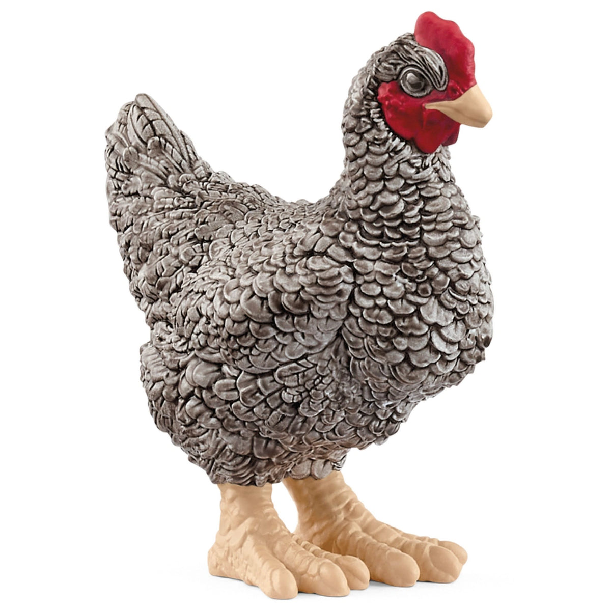 Schleich | Farm World | Plymouth Rock Chicken | Farm Animal Toys ...