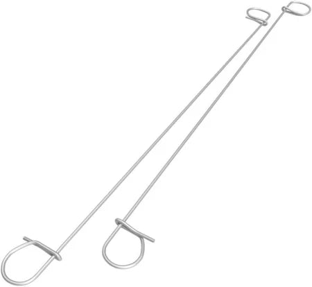Galvanized Loop Ties Wire | 6 inch | 16GA | 2500 per Bundle – Purity Feed