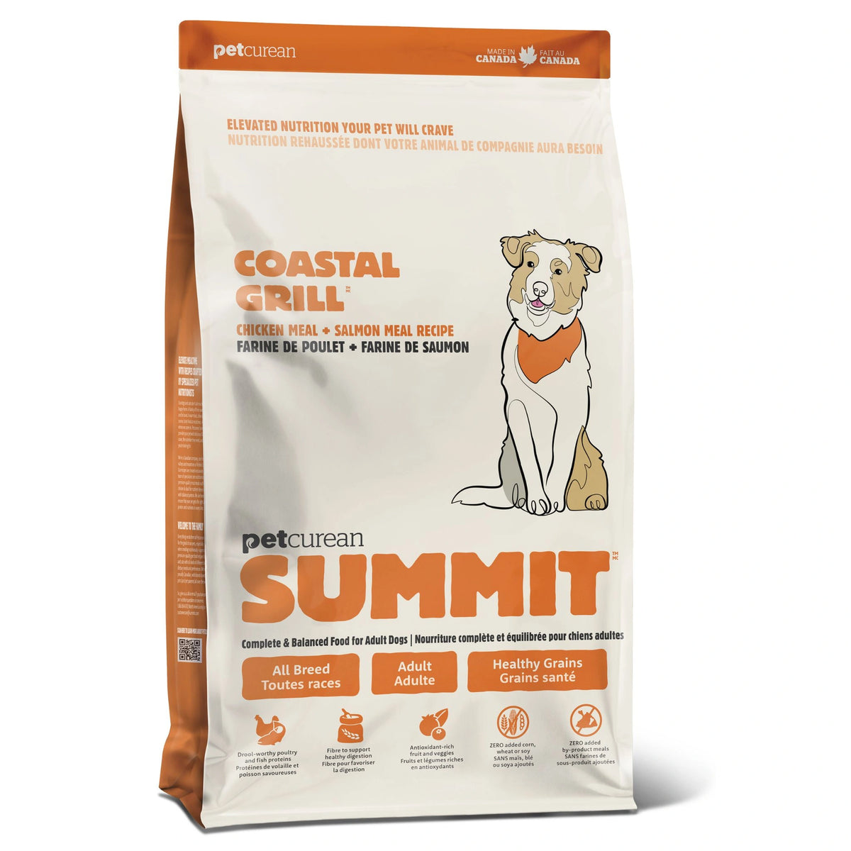 Summit | Coastal Grill Healthy Grains | Chicken Meal + Salmon Meal Dry ...